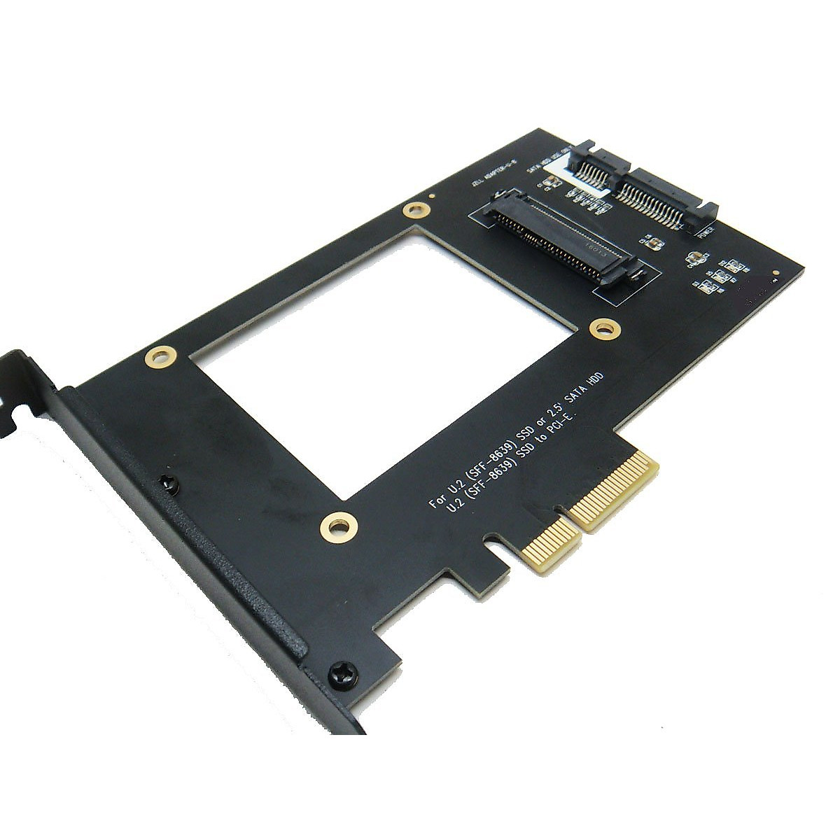 Sintech U.2 SFF-8639 NVMe SSD to PCI-e 4X 3.0 Adapter for Intel 750/P3500 3600…