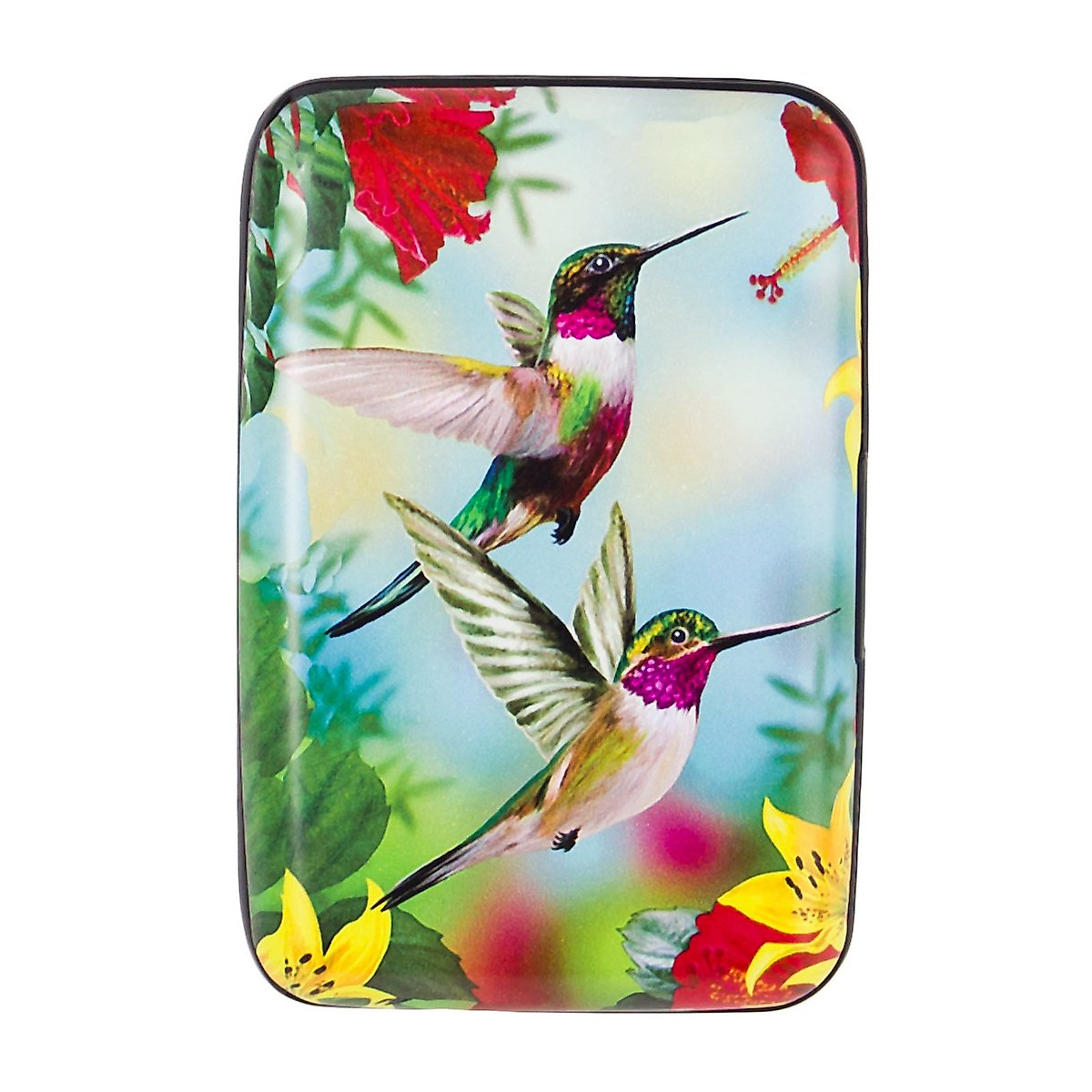 Hummingbird Bird Armored Credit Card and Cash Wallet