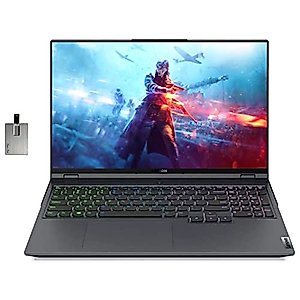 Lenovo 2022 Legion 5 Pro 16" QHD 165Hz Gaming Laptop, AMD Ryzen 7 5800H, 32GB RAM, 1TB PCIe SSD, NVIDIA GeForce RTX 3070, Backlit Keyboard, 720P Webcam, Grey, Win 11 Pro, 32GB SnowBell USB Card