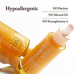TRUE ISLAND Honey Bee Royal Propolis Serum | Korean Face Serum for Dry Skin & Sensitive Skin | Hydrating Serum for Face Skin Care | Korean Essence for Face Beauty Serum (Pack of 1, 1.35 Fl. oz)
