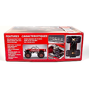 AMT Skill 2 Model Kit Chevrolet Silverado Monster Truck Coca-Cola 1/25 Scale Model