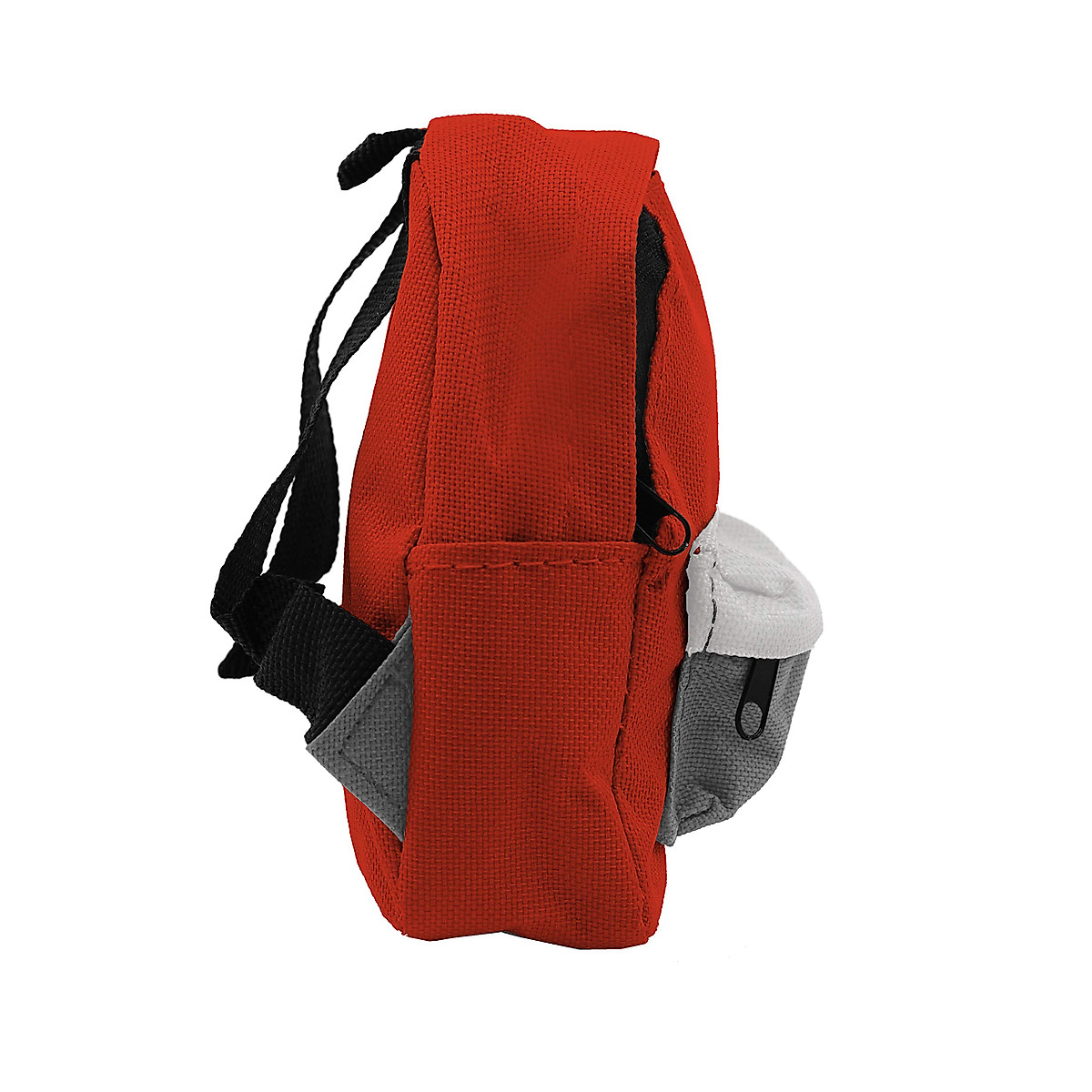 Teak Tuning Fingerboard Backpack Case, Red - 5" x 3.75" - Miniature Canvas Bag for Tuning Travel & Storage