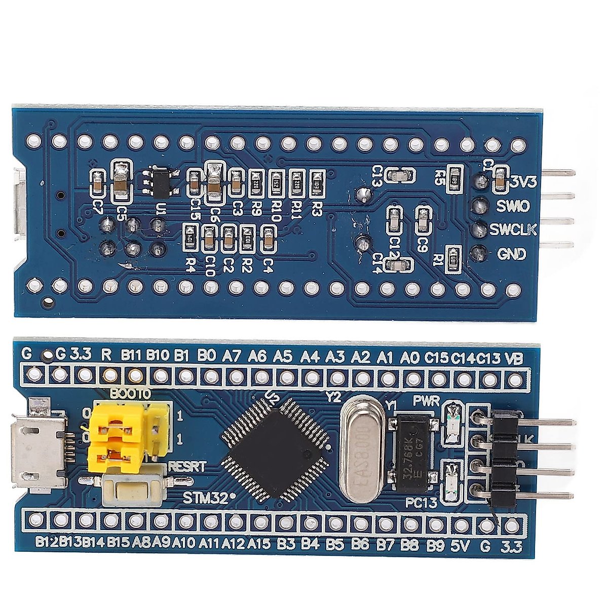 Core Board Module, 5PCS STM32F103C8T6 STM32 Minimum System Board Module 40 Pin Core Learning Module for, Single Board Computers
