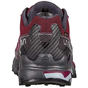 La Sportiva Womens Ultra Raptor II Trail Running Shoes, Red Plum/Carbon, 8 Wide