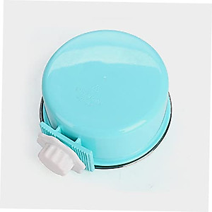 Balacoo Puppy Crate Bowls Cages Anti Multi-Function Removable Cage Bowl Slip Adorable Non- Household Bird Anti-Overturn No Container - Water Stainless for Blue Cat Coop Portable Pet Food