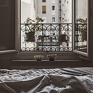 Guzzini Le Murrine Bowl Ø25, White/Moss Green. Made in Italy Using Exclusive Three-Color Technology