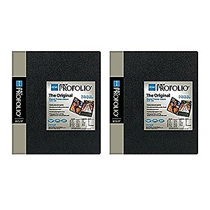 Itoya Original Art Profolio 8.5" x 11" Storage/Display Book (24 pages, 2-pack)