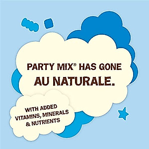 Friskies Party Mix Natural YUMS Bundle Pack, (3) Real Chicken, (3) Real Salmon, (3) Real Tuna, Total (9) 2.1 oz Pouches with Aurora Pet Catnip Toy (Assorted)