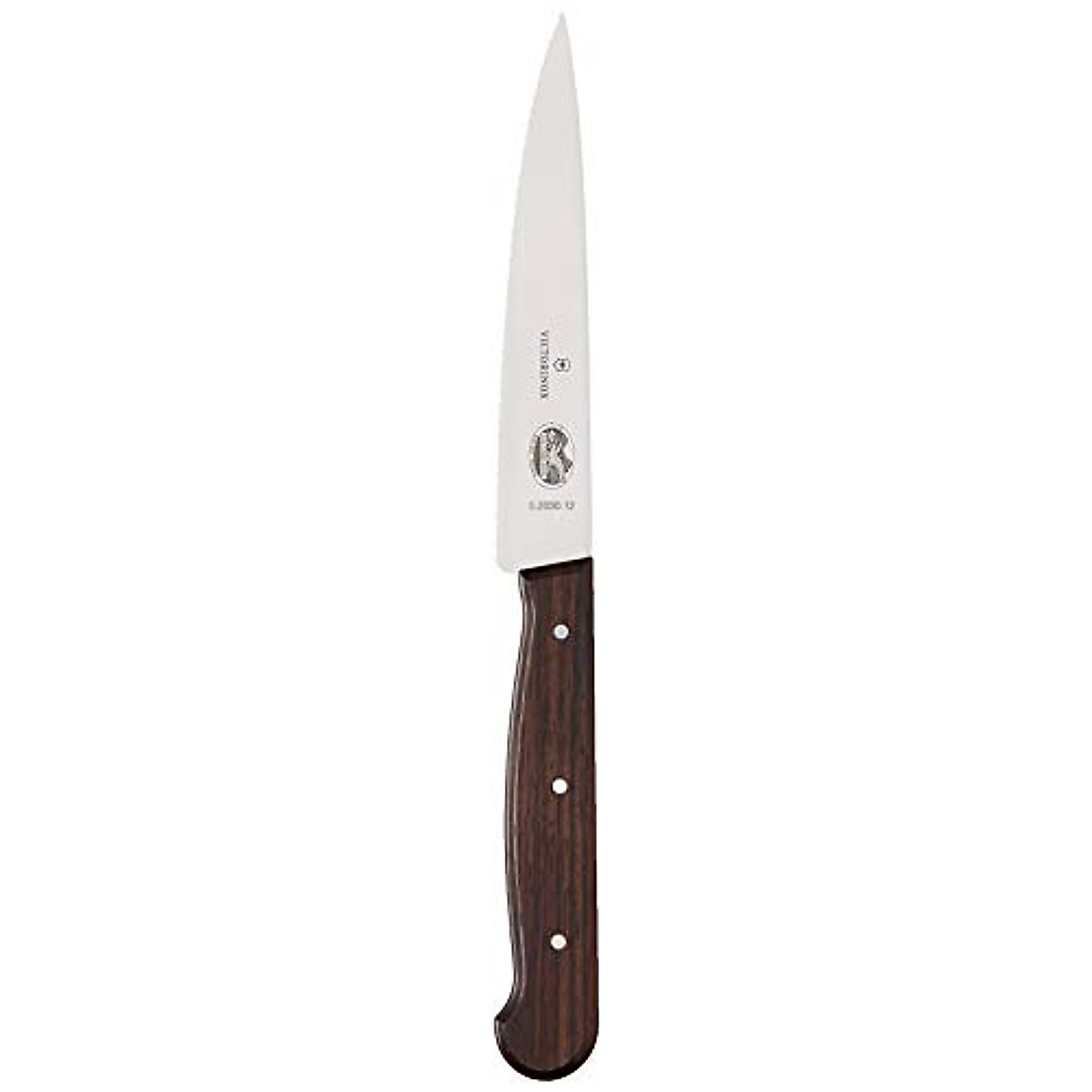 Victorinox Swiss Army 4-3/4-Inch Utility Knife, Wavy, Rosewood Handle