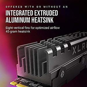 PNY XLR8 CS3140 1TB M.2 NVMe Gen4 x4 Internal Solid State Drive (SSD) with Heatsink - M280CS3140HS-1TB-RB