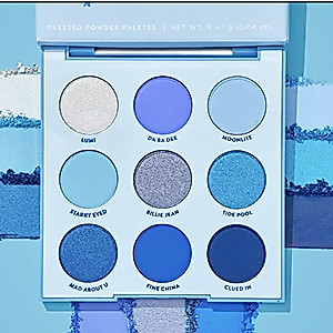 Colourpop Blue Moon Eyeshadow Palette, Powder