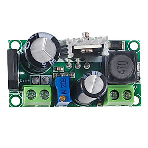 QCCAN 4PCS LM2596HV AC/DC to DC Step Down Buck Converter Module, Adjustable AC 5-30V DC 5-48V 24V 36V 48V to DC 2.5-35V 12V Step-Down 2A Power Supply Module