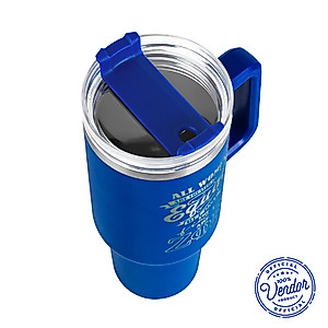 BBGreek Zeta Phi Beta Official Vendor - Stainless Steel Insulated Tumbler - 40 oz - Sorority Paraphernalia