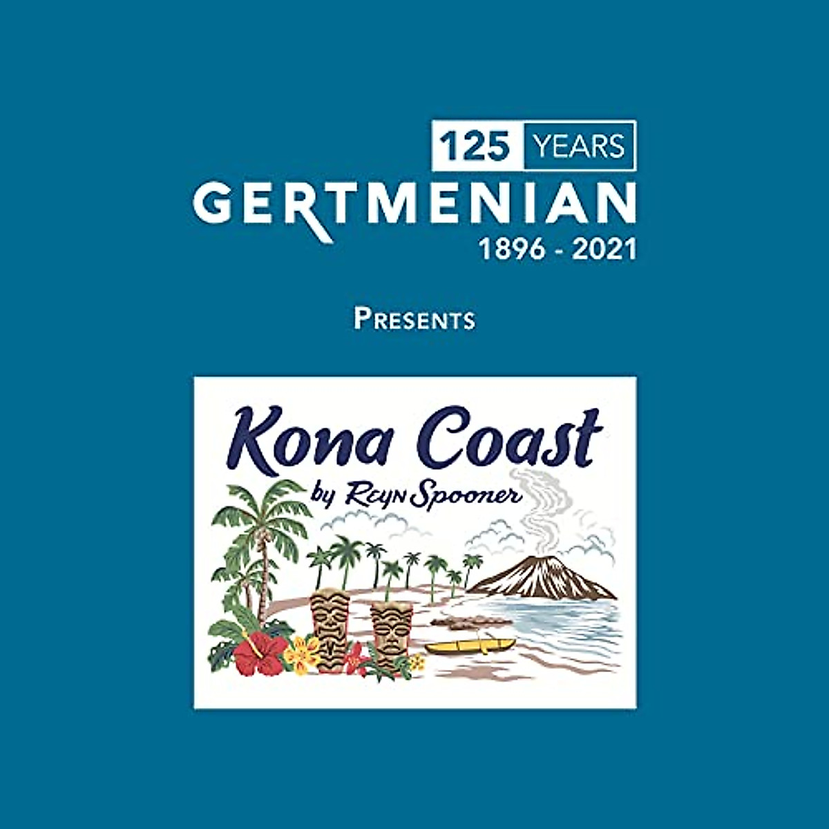 Gertmenian Reyn Spooner Kona Coast Fresco Hawaiian Tropical Rugs | Washable, Stain & UV Resistant Indoor Outdoor Area Rug | Teal Blue Ivory Cream, Royal Hanu Sea Turtle, 2x6 Runner, 46662
