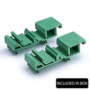 DMXking eDMX4 DIN 4-Port – ArtNet/sACN via Ethernet to DMX 512 Converter with Screw Connectors…