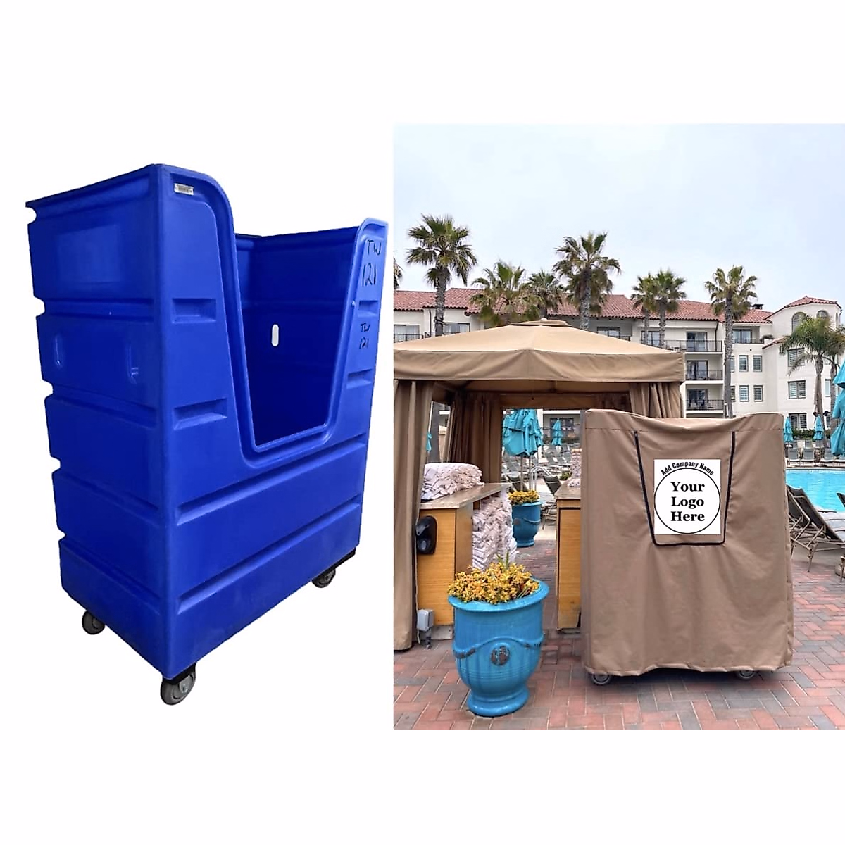 American Supply Poly Bulk Handling Truck Cover Only (Black)