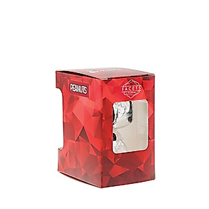 Enesco Facets Peanuts Snoopy The Dog Figurine, 3.25 Inch, Multicolor