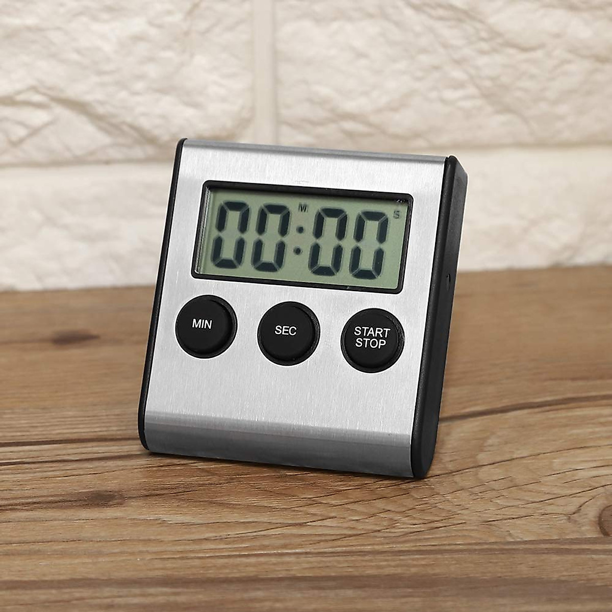 Digital Timer Indoor Countertop Wall Alarm Clock Timer Digital Kitchen Timer Desktop Wall Mounted Timer Alarm Clock with Alarm Big Digit