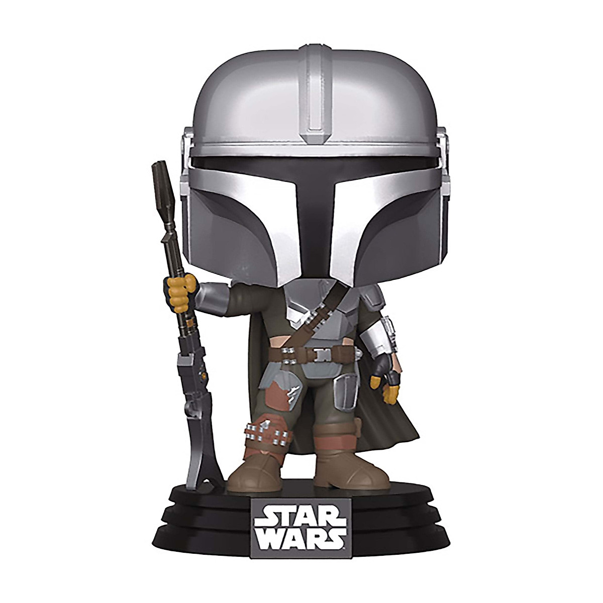 Funko Pop! Star Wars: The Mandalorian Action Figure, The Mandalorian Vinyl Bobblehead