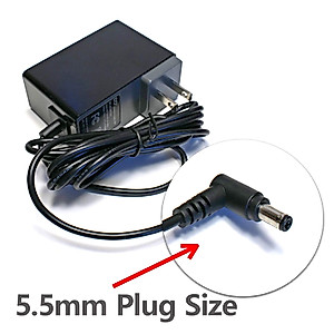 EDO Tech AC Wall Charger for RCA Single Dual Screen Portable DVD TV Combo Player 12V Celestron Telescopes Power Supply Cord