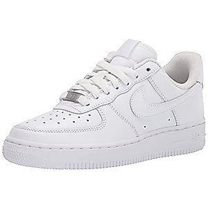 Nike Women's Basketball Shoes, White Metallic Logo, 10.5 US