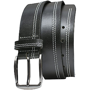 Nickel Zero Millennial Black Belt (Stitched) - 42"