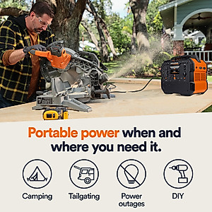 Generac 8026 GB2000 2106Wh Portable Power Station with Lithium-Ion NMC Battery Power & Fast Solar Charging Built-In MPPT Controller, 50-State / CARB Compliant