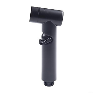Handheld Bidet Sprayer Kits for Toilet Douche Shattaf Bidets with Bidet Hose and Wall Attachment Bidet Spray Taps for Bathroom Shower, Cloth Washing, Diaper Cleaning(Black)