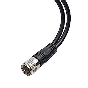 12' Dual Antenna Co-Phase Cable with PL-259 Conmnectors
