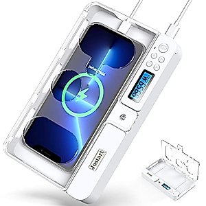 Jostart Cell Phone Timer Lock Box for iPhone and Android Phones, Portable Self-Control Phone Timer Locker Help Adults/Kids/Students Get More Focus,Prevent Excessive Phone/Game Addiction(New）