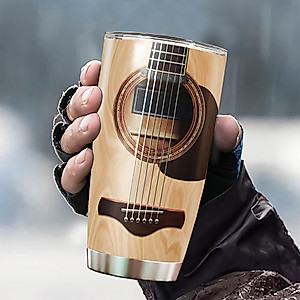 WAZONE World's Greatest You Wouldn't Understand Guitar Dad Tumbler 20oz Double Wall Vacuum Insulated Thermal Cup Gift For Man Daddy Husband Grandpa Birthday Christmas Fathers Day
