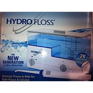 Hydro Floss Oral Irrigator Plus Book Bundled Package - 2 Items