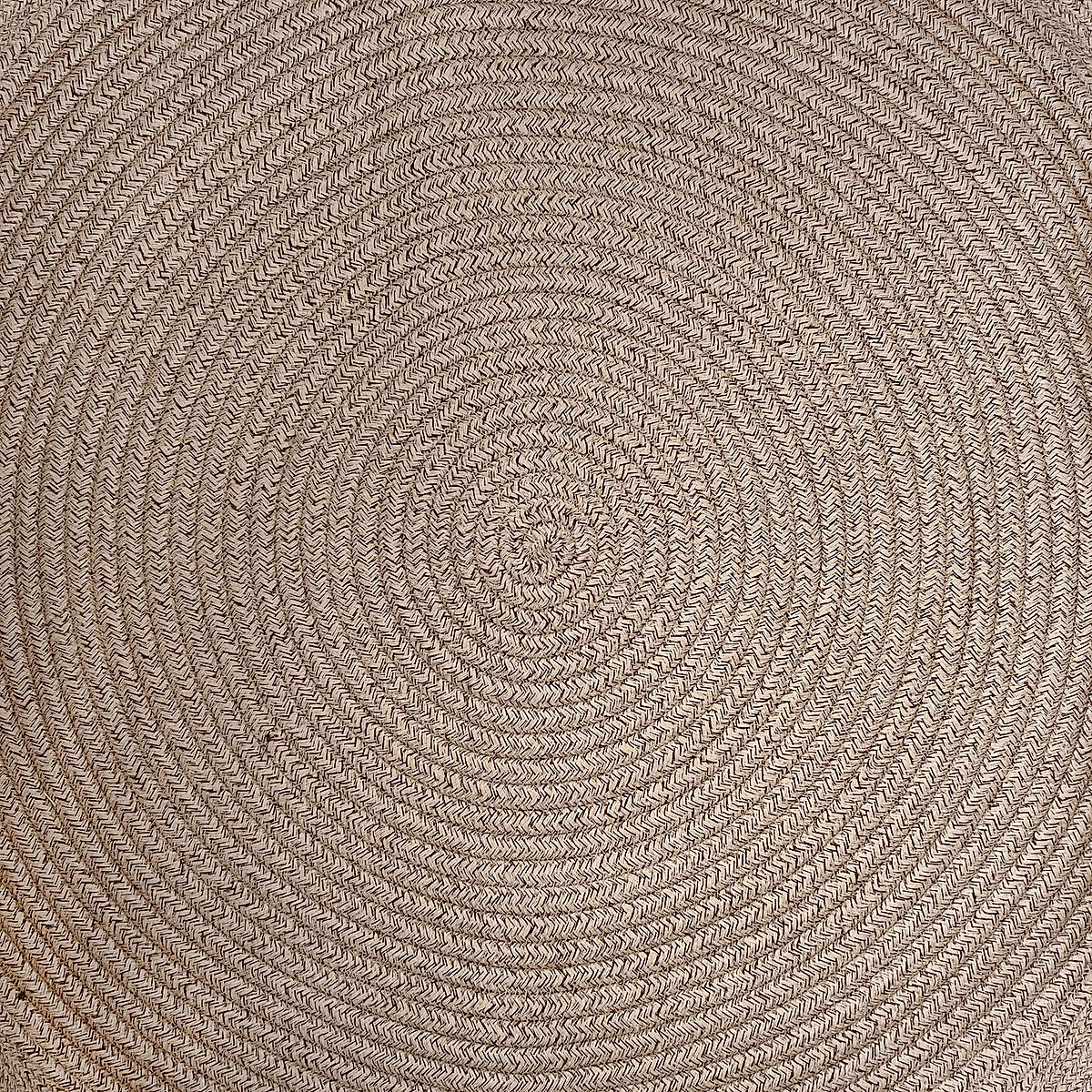 FENG@YE XXXL Extra Large 21.7 x 21.7 x 13.8 Inchs Natural Cotton Rope Basket Decorative Woven Basket Storage Baby Laundry Hamper with Handles for Baby and Kids Room Toy Bin Blanket Basket