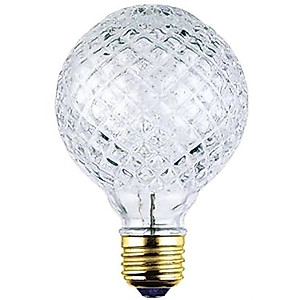 Westinghouse 05017 40 Watt Eco-Halogen G25 Cut Glass Light Bulb (6 Pack)
