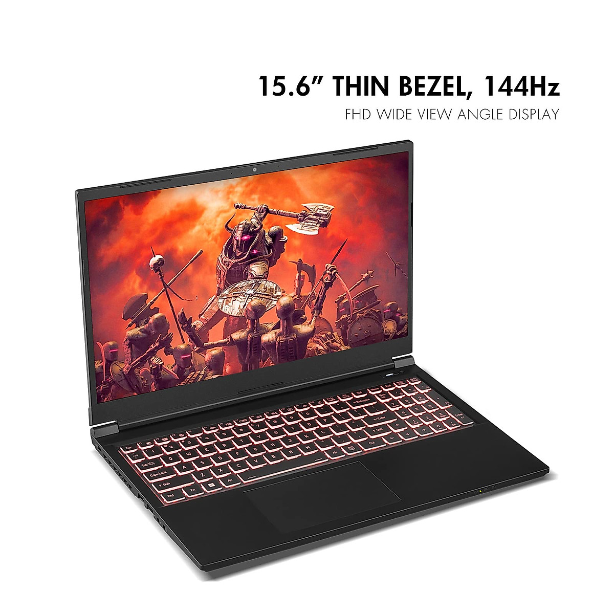 Sager 2023 NP6251C Gaming Laptop, 15.6 Inch FHD 144Hz, Intel i9-13900H, RTX 4050 6GB, 64GB RAM, 2TB Gen4 NVMe SSD, Win 11