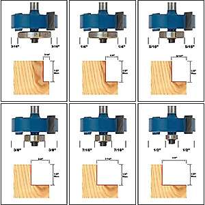 Sabre Tools Rabbeting Router Bit (1/4" Shank)