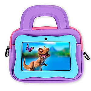 Contixo 10" Protective Sleeve Bag - Compatible with K102 & K103 Kids Tablets, Shockproof & Water-Resistant Carrying Case (Purple)
