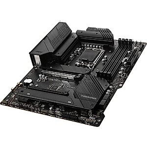 MSI MAG B660 Tomahawk WiFi DDR4 Gaming Motherboard (ATX, 12th Gen Intel Core, LGA 1700 Socket, DDR4, PCIe 4, 2.5G LAN, M.2 Slots, Wi-Fi 6)