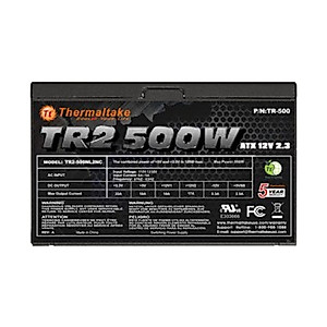 Thermaltake TR2 500W ATX 12 V2.3 Power Supply TR-500CUS