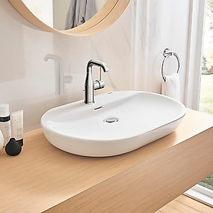 GROHE 2348500A Essence, Single Hole Single-Handle M-Size Bathroom Faucet 1.2 GPM, Chrome