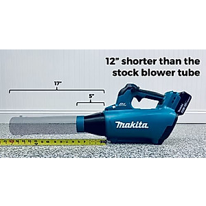 Stubby Nozzle Co. STUBBY Car Drying Nozzle for Makita 18V LXT Leaf Blowers (XBU03Z and DUB184Z)