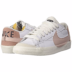 Nike Blazer Low '77 Jumbo Women's Shoes White/Rose Whisper/Pink Oxford (Women's, Numeric_9_Point_5)