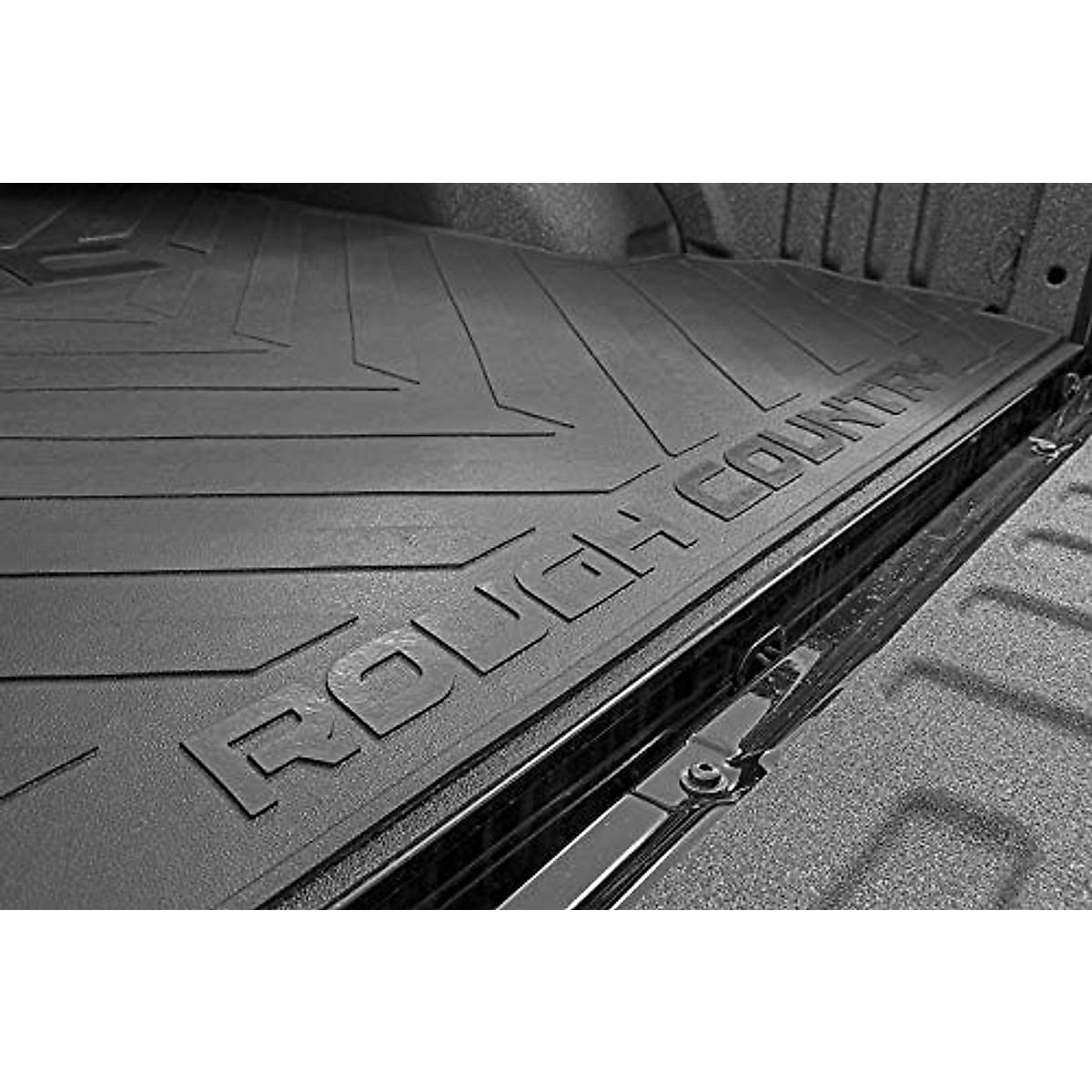 Rough Country Rubber Bed Mat for 2019-2022 Ram 1500 | 5'7" Bed - RCM685 - Black