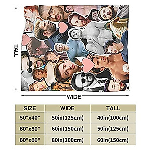 Relorksy Character Blanket Flannel Fleece Throw Blanket All Seasons Plush Fuzzy Lightweight Super Soft Plush Luxury Warm Microfiber Blanket for Bed/Sofa/Chair 50"X40"