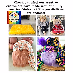 Bianna Gray Frost Faux Fur Fabric, American Seller, Luxury Shag Shaggy Material for Crafting, Sewing, Costumes, Fursuits, Home Decor (5x60 inches)