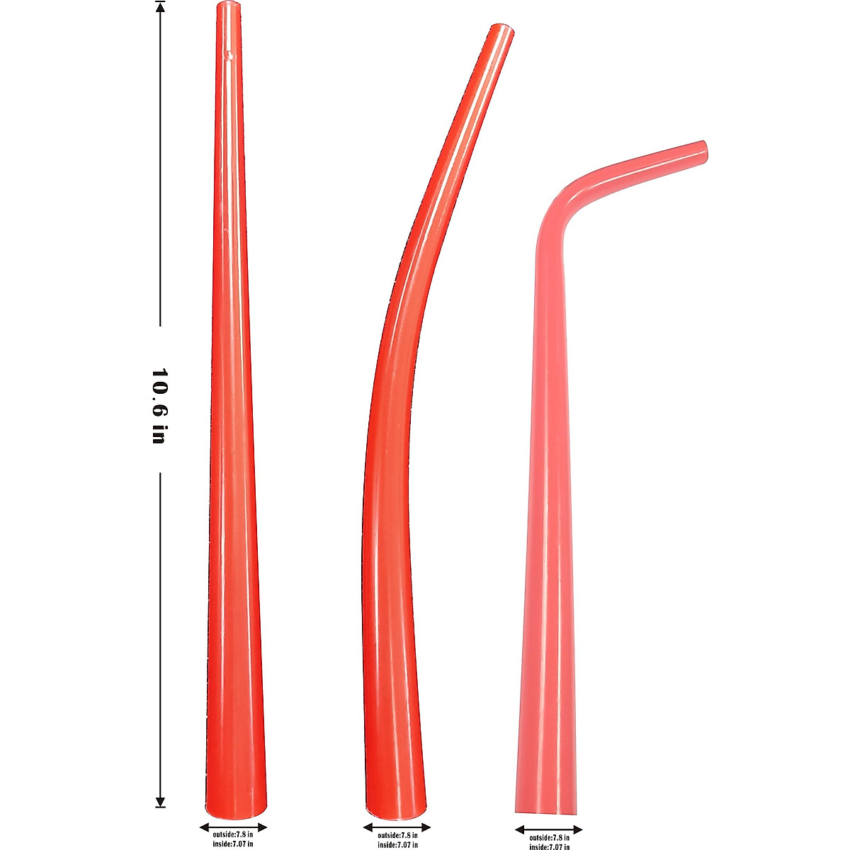HAMUULL 3 PACK Caulking Nozzle Extension Tube，caulking extension nozzle,caulking gun extension nozzle,caulk tube extension