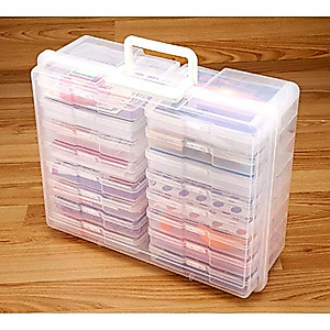 Recollections Photo Box & Craft Keeper (Clear)