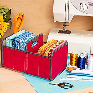 meori Mini Foldable Storage Box, Double, Red