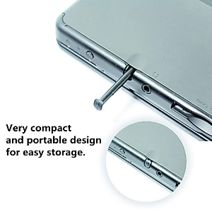 YouU 6 Pcs Colorful Plastic Replacement Touch Screen Stylus Pen, Compatible with Nintendo New 3DS XL, New 3DS LL