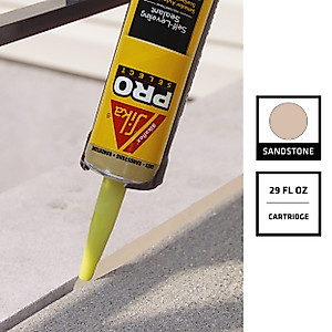 41002 Cox 29 Oz. Applicator, & Sikaflex Self Leveling Sealant, Sandstone, Polyurethane with an Accelerated Curing Capacity for Sealing Horizontal Expansion Joints in Concrete, 29 fl. oz Cartridge